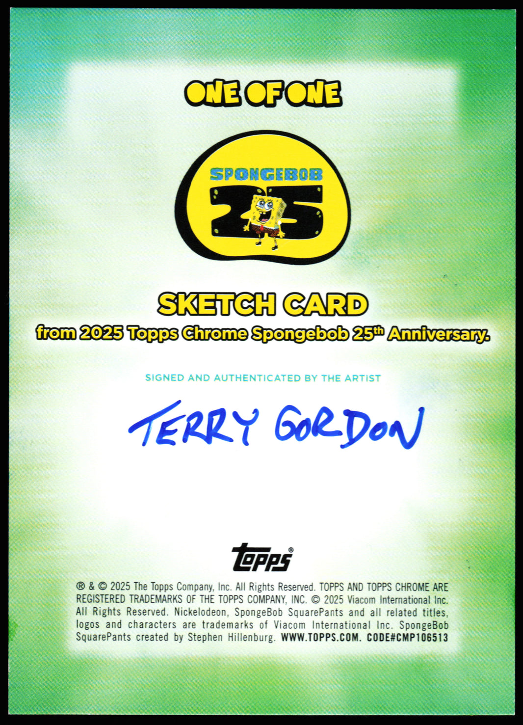 SpongeBob Sketch Cards – Wenzel TCG