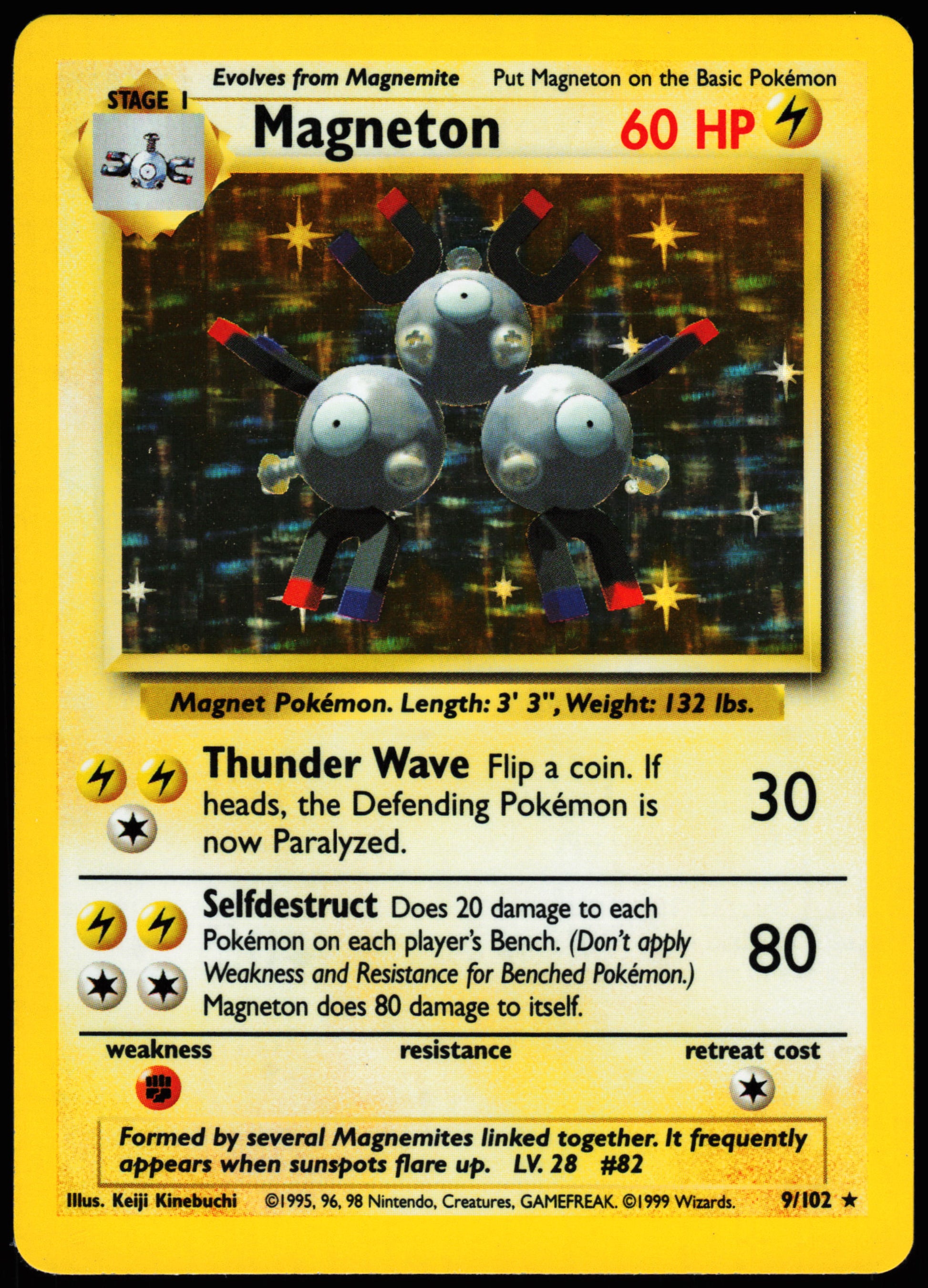 Base Set Magneton 9/102 – Wenzel TCG