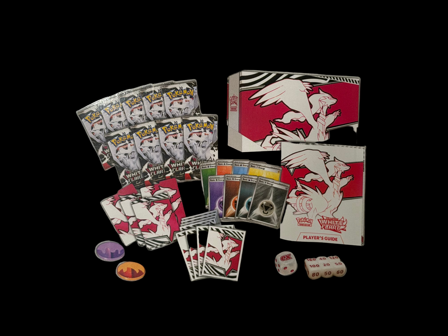 White Flare Elite Trainer Box – Wenzel TCG