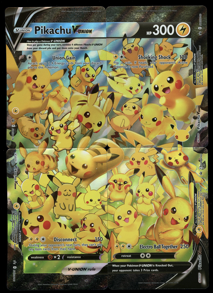 Pikachu V-Union (Set of 4) – Wenzel TCG