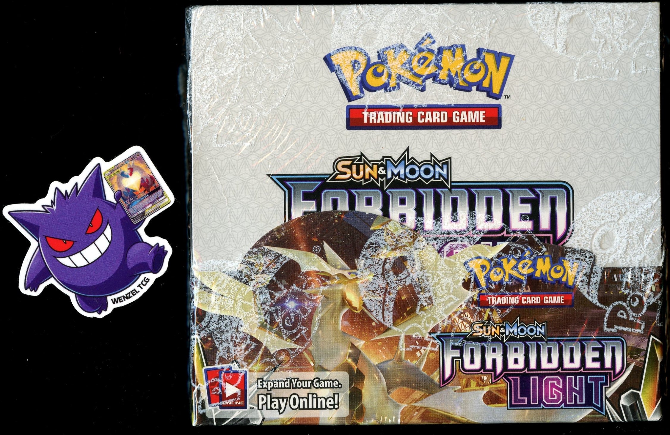 Sun & Moon Forbidden Light Booster Box – Wenzel TCG
